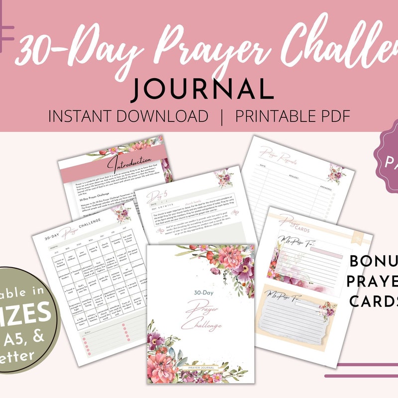 Prayer Journal; - Etsy
