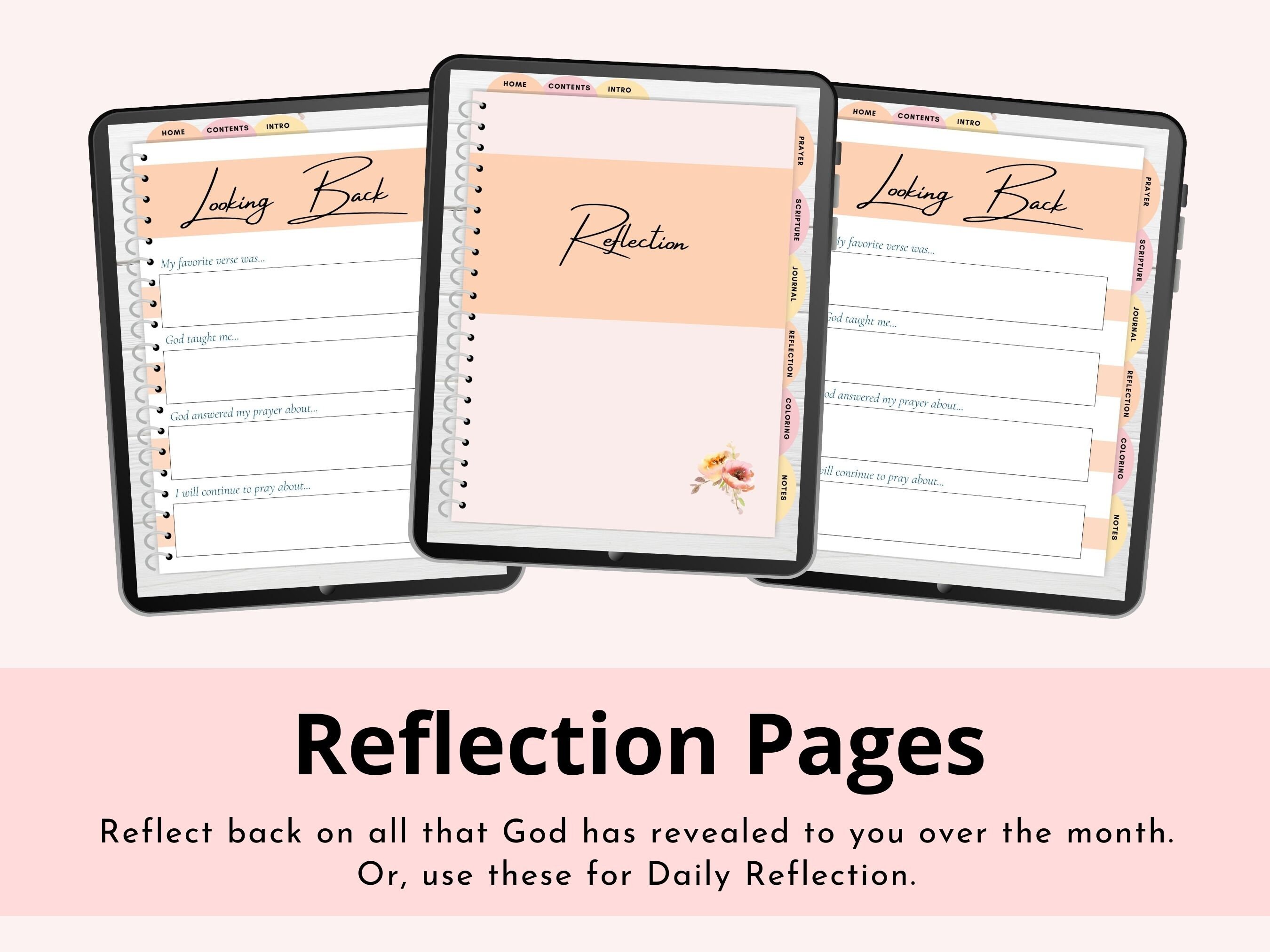 Digital Bible Study Journal Goodnotes Knowing God's Will Bible Reading ...