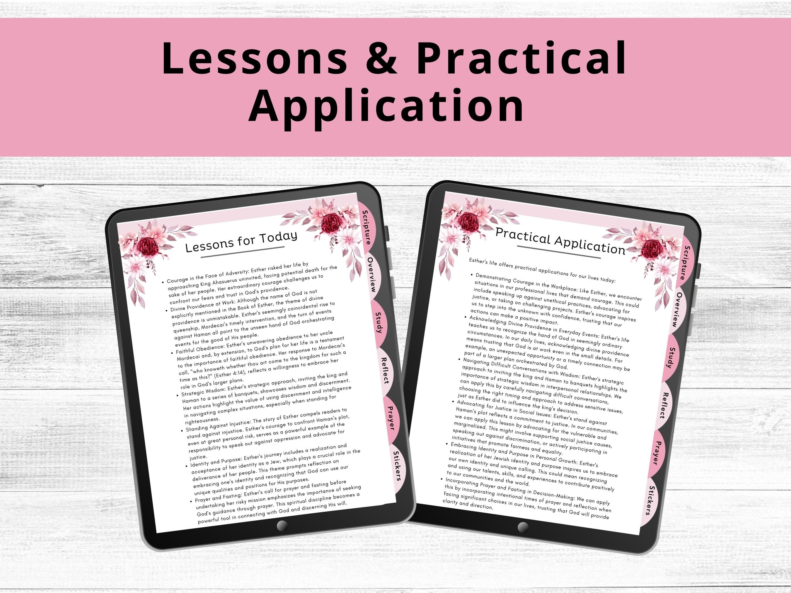 Esther Digital Bible Study | Digital Bible Journal | Character Study ...