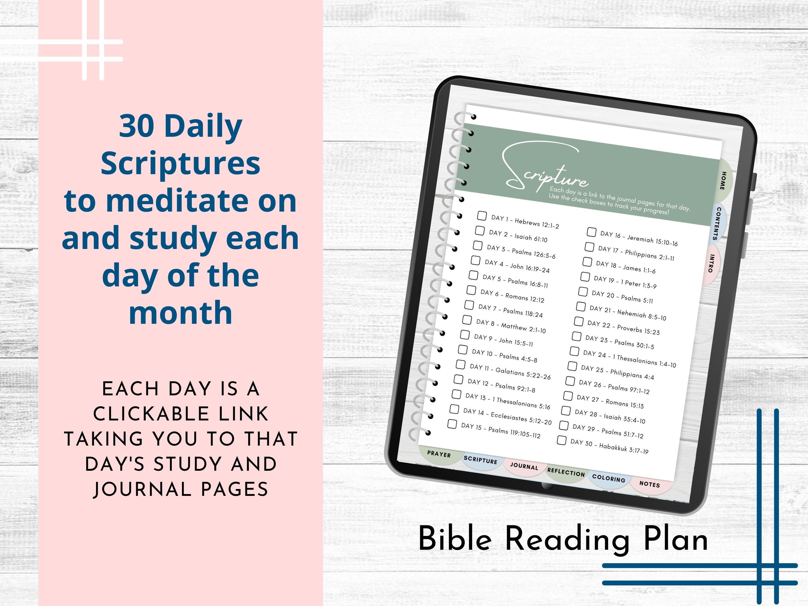 Digital Bible Study Journal | Goodnotes | Joyful Life Bible Reading ...