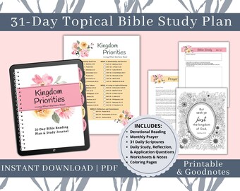Digital Bible Journal Digital Bible Study Bible Reading Plan Printable ...
