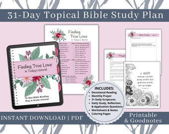 Digital Bible Journal Digital Bible Study Bible Reading Plan Printable ...