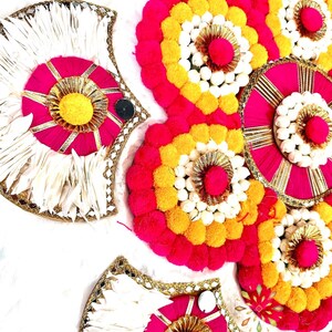 Pom Pom Rangoli|indian Housewarming Gift|diwali Decor|diwali Gift ...