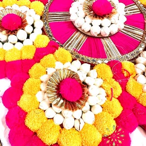 Pom Pom Rangoli|indian Housewarming Gift|diwali Decor|diwali Gift ...