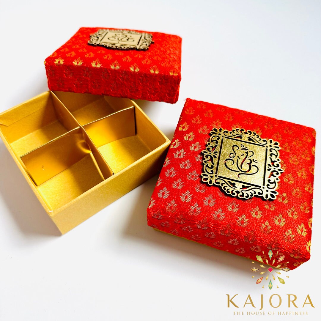 Ganpati Favorsmithai Boxganesh Ji Boxhindu Weddingladoo Boxganpati ...