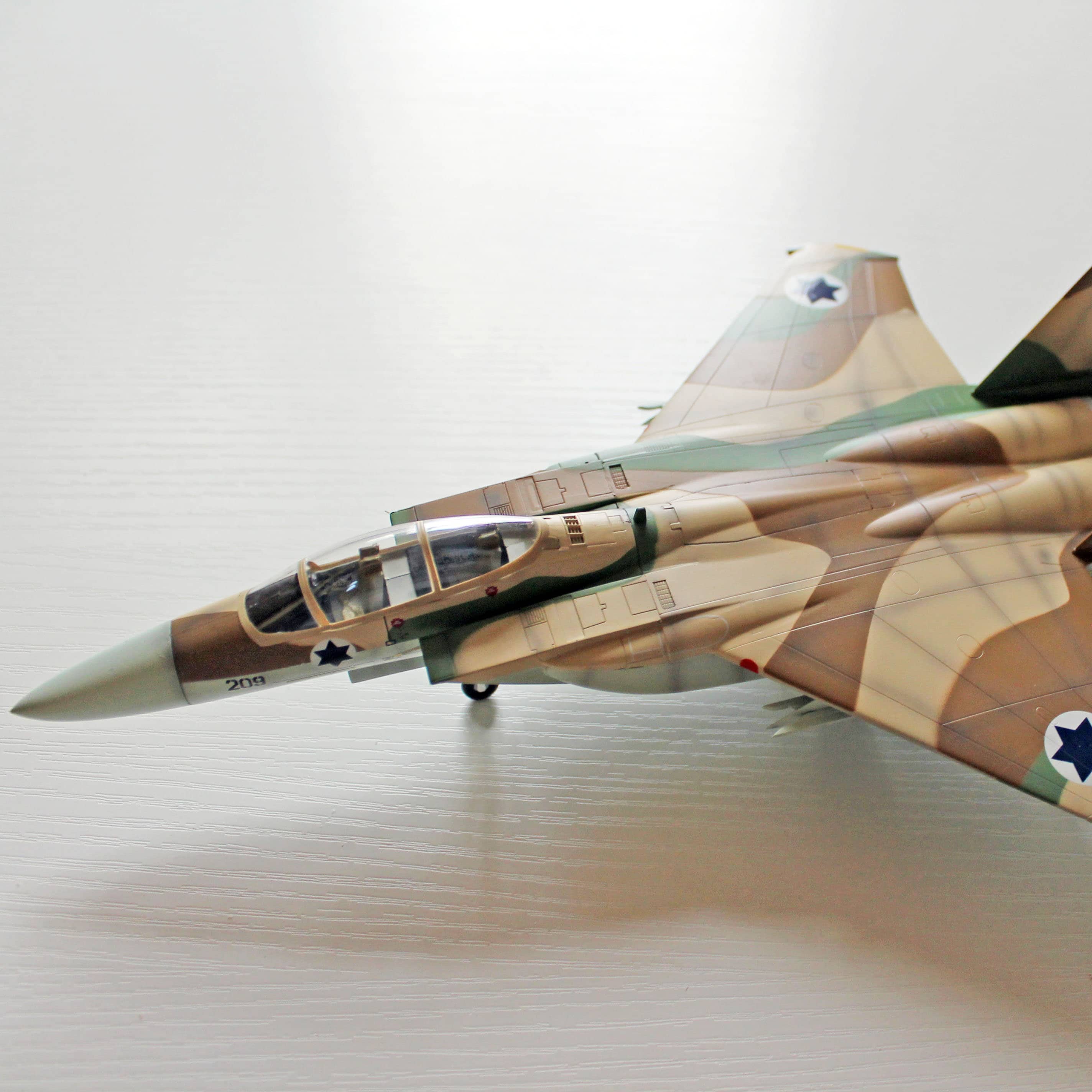 Easy Model 37124 Fighter F-15 IDF/AF No.209 Pre-built Model Scale 1/72 ...
