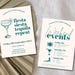 Fiesta Hens Invite | Margarita | Bridal Shower/hens Weekend Itinerary ...