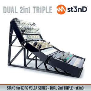 DUAL TRIPLE STAND for Korg Volca Series - Etsy