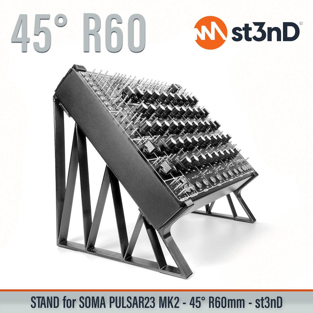 STAND for SOMA PULSAR-23 - 45 Degrees - Raised - St3nd - 3d Printed 100 ...