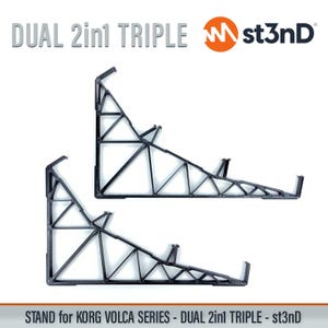 DUAL TRIPLE STAND for Korg Volca Series - Etsy