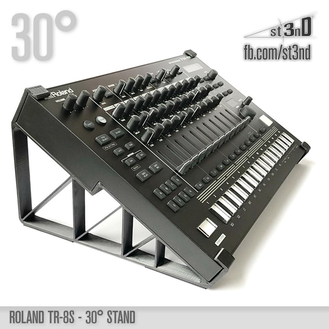 STAND for Roland TR-8S 30 Degrees 3d Printed 100% Buyers Satisfaction ...