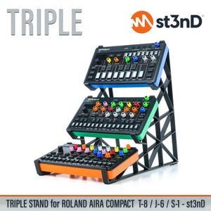 TRIPLE STAND for Roland AIRA Compact T-8 / J-6 / S-1 - Etsy