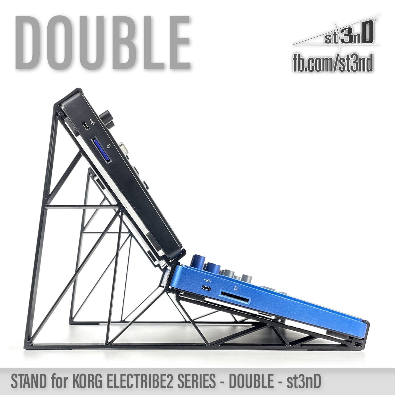 DOUBLE STAND for KORG Electribe 2 Series St3nd 100% Buyer - Etsy