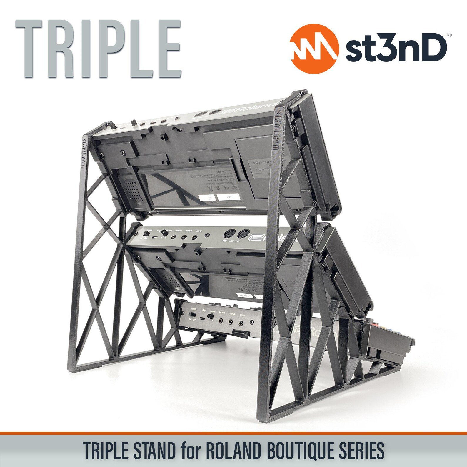 TRIPLE STAND for ROLAND Boutique Series - Etsy