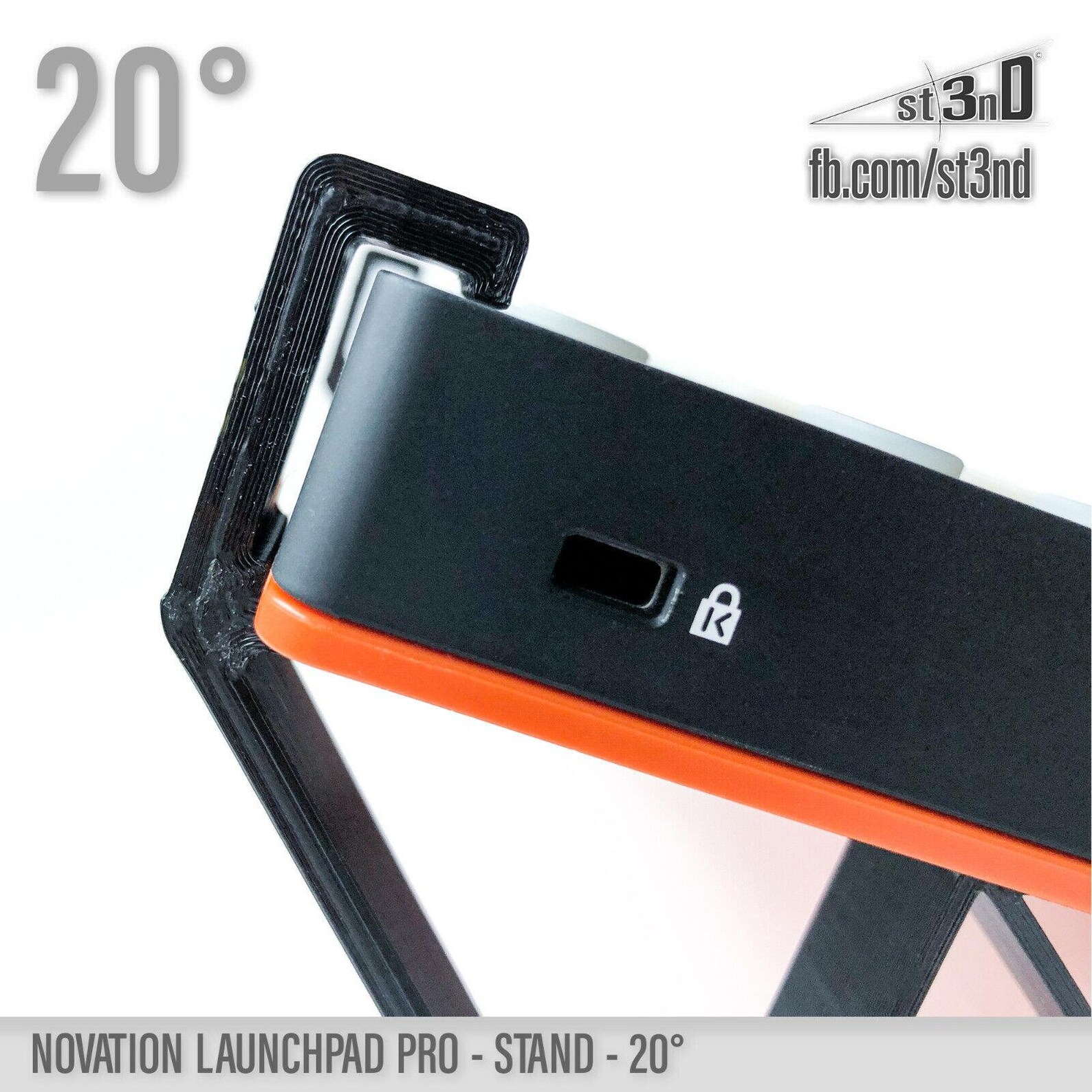 STAND for Novation LAUNCHPAD PRO - 20 Degrees - 3d Printed - 100% Buyer ...