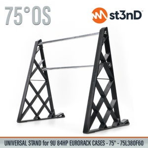 UNIVERSAL STAND for 9U 84hp Eurorack Cases - 75 Degrees - 75l380f60 - Etsy