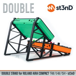 DOUBLE STAND for Roland AIRA Compact T-8 / J-6 / S-1 - Etsy
