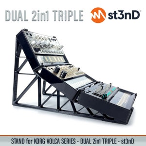 DUAL TRIPLE STAND for Korg Volca Series - Etsy