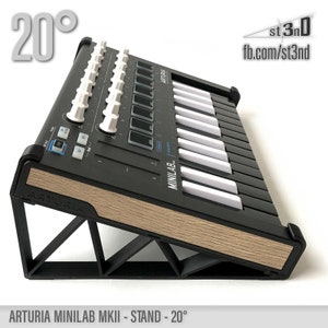 STAND for Arturia MINILAB MKII - 20 Degrees - 3d Printed- 100% Buyers ...