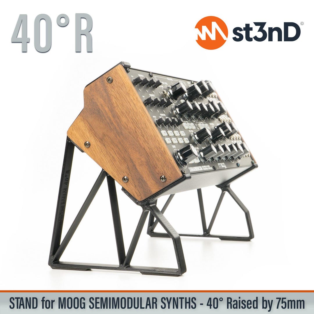 STAND for MOOG Semi-modular Synths - 40 Degrees - Raised (by 75mm) - Etsy