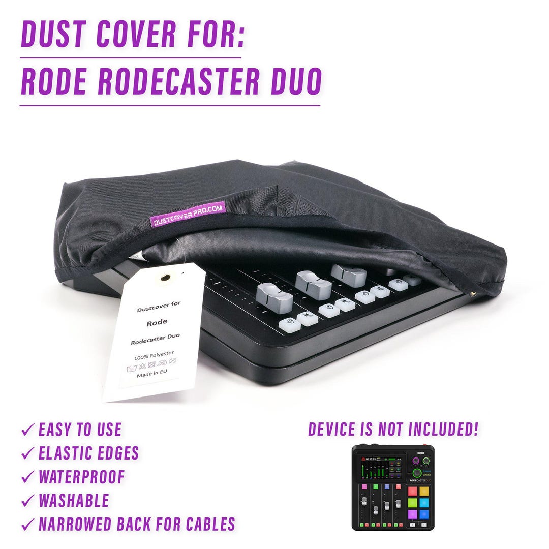 DUST COVER for RODE Rodecaster Duo - Etsy
