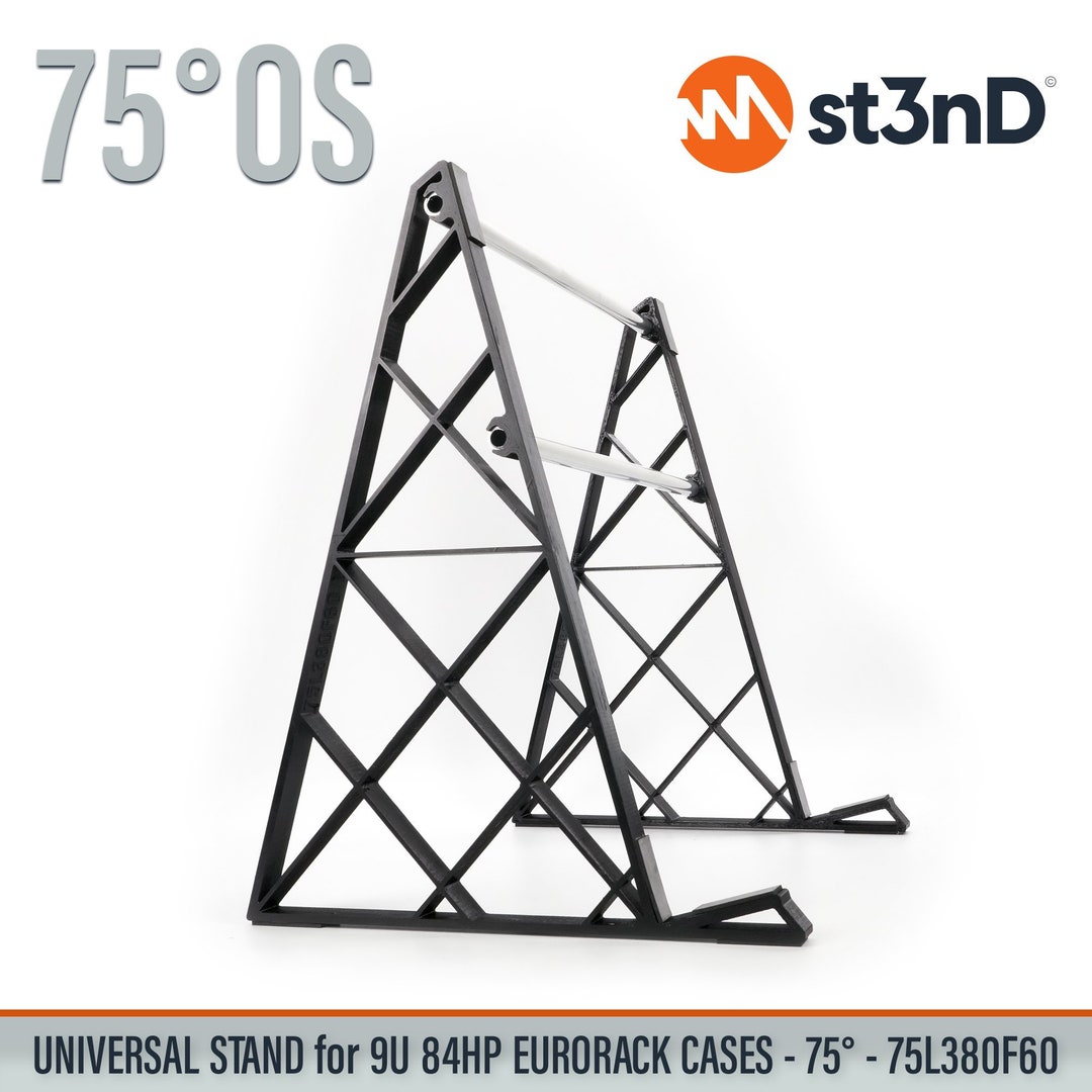 UNIVERSAL STAND for 9U 84hp Eurorack Cases - 75 Degrees - 75l380f60 - Etsy