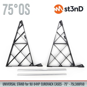 UNIVERSAL STAND for 9U 84hp Eurorack Cases - 75 Degrees - 75l380f60 - Etsy