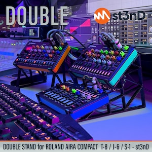 DOUBLE STAND for Roland AIRA Compact T-8 / J-6 / S-1 - Etsy