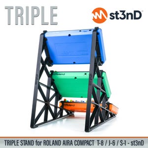 TRIPLE STAND for Roland AIRA Compact T-8 / J-6 / S-1 - Etsy