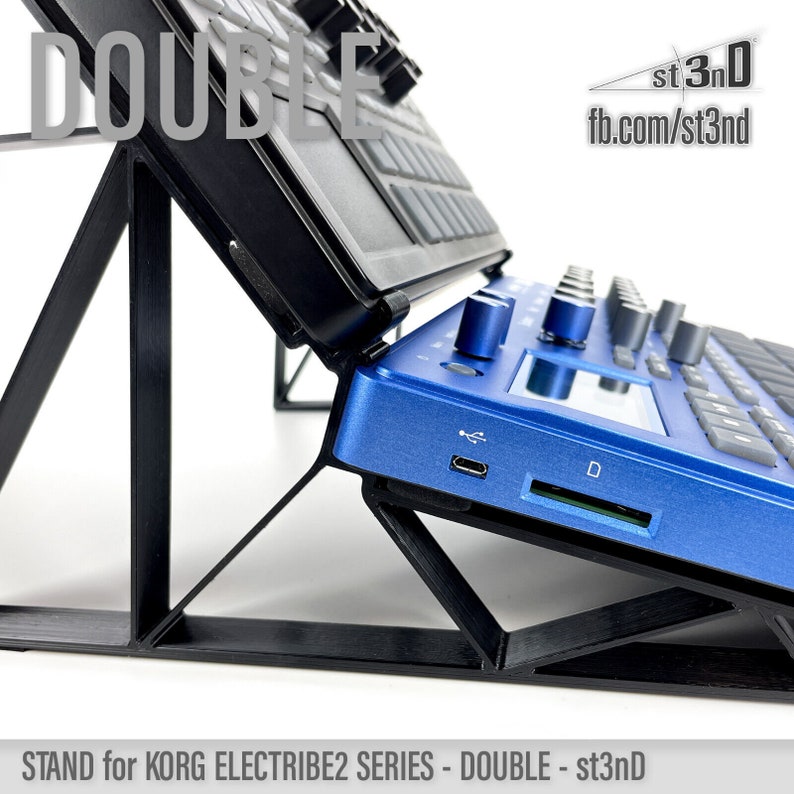 DOUBLE STAND for KORG Electribe 2 Series St3nd 100% Buyer - Etsy