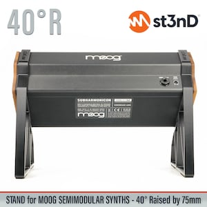 STAND for MOOG Semi-modular Synths - 40 Degrees - Raised (by 75mm) - Etsy
