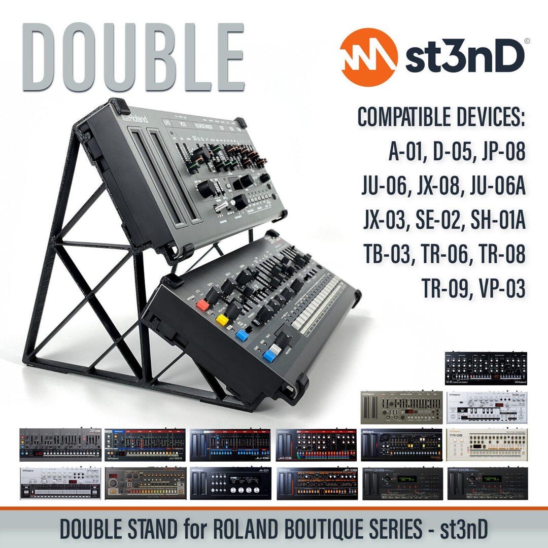 DOUBLE STAND for ROLAND Boutique Series - Etsy
