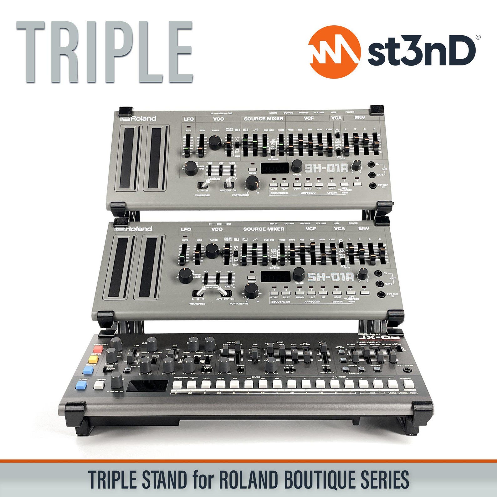 TRIPLE STAND for ROLAND Boutique Series - Etsy