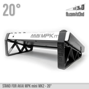 STAND for Akai MPK MINI Mk2 / Mk3 - 20 Degrees - 3d Printed - 100% ...
