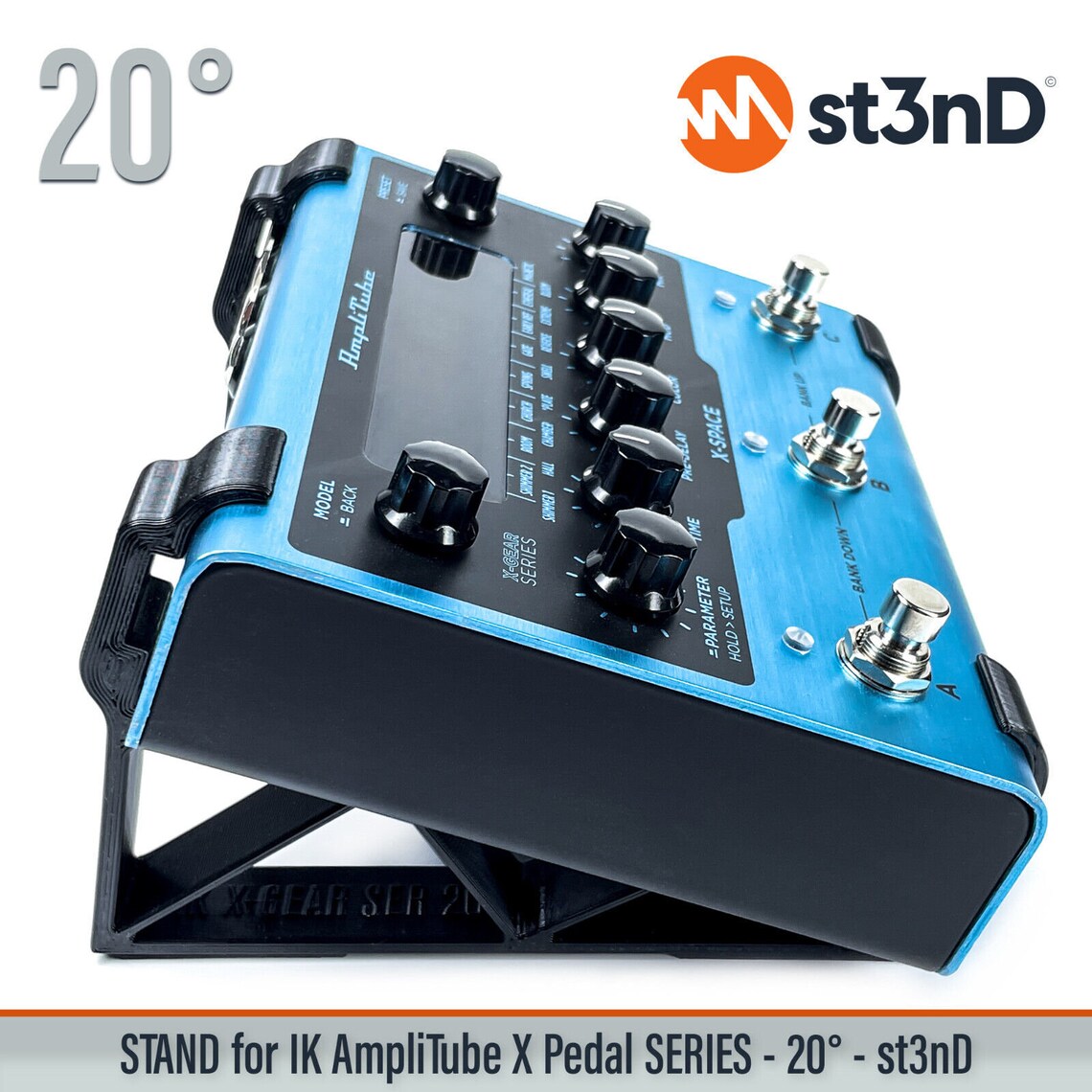 STAND for IK Multimedia - Amplitube X Pedal Series - 20 Degrees - St3nd ...