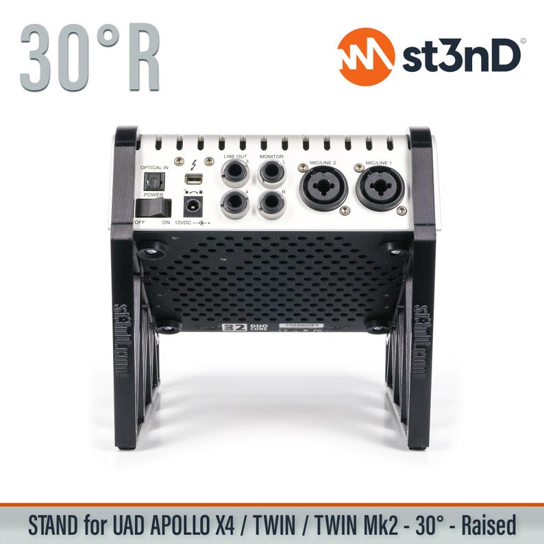STAND for UAD Apollo Twin - Apollo Twin Mkii - Apollo X4 - 30 Degrees ...