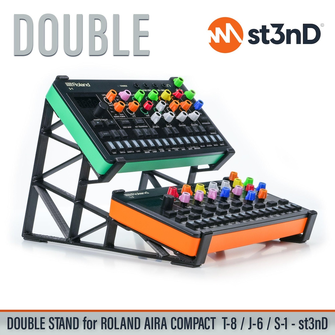 DOUBLE STAND for Roland AIRA Compact T-8 / J-6 / S-1 - Etsy