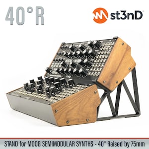 STAND for MOOG Semi-modular Synths - 40 Degrees - Raised (by 75mm) - Etsy