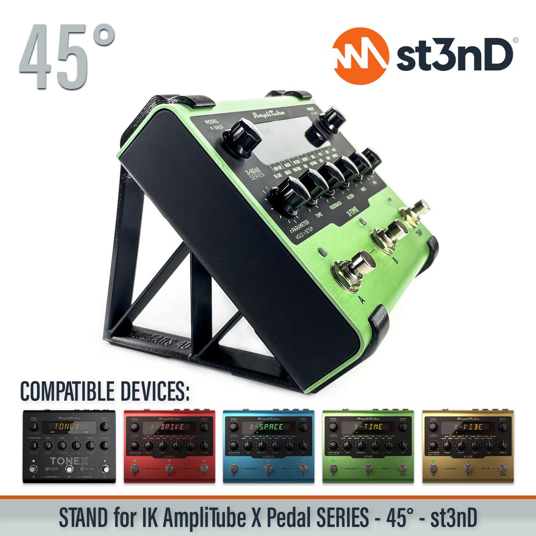 STAND for IK Multimedia - Amplitube X Pedal Series - 45 Degrees - St3nd ...