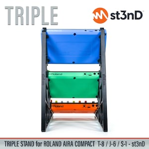TRIPLE STAND for Roland AIRA Compact T-8 / J-6 / S-1 - Etsy