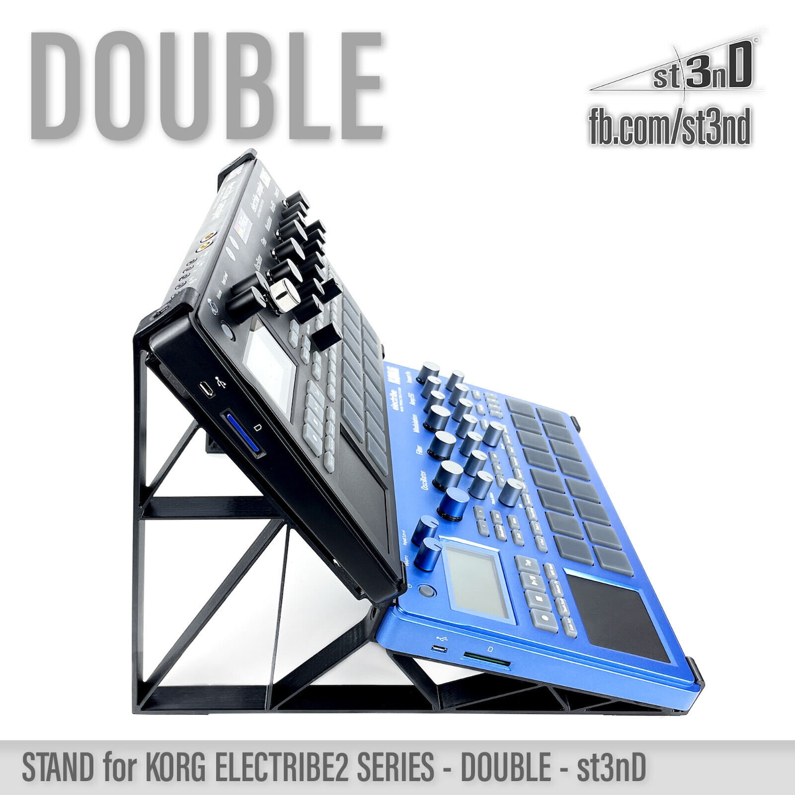 DOUBLE STAND for KORG Electribe 2 Series St3nd 100% Buyer - Etsy