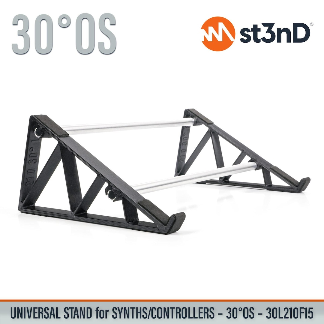 UNIVERSAL STAND for SYNTHS / Controllers - 30 Degrees - Open Style ...