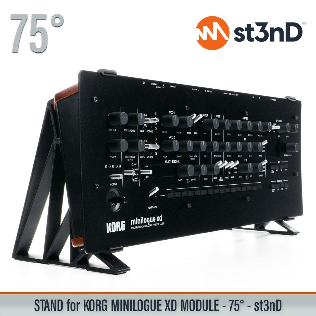 STAND for KORG MINILOGUE Xd Module - 75 Degrees - Etsy UK