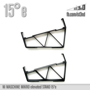STAND for NI Maschine MIKRO Mk3 - 15 Degrees - Elevated - 3d Printed ...