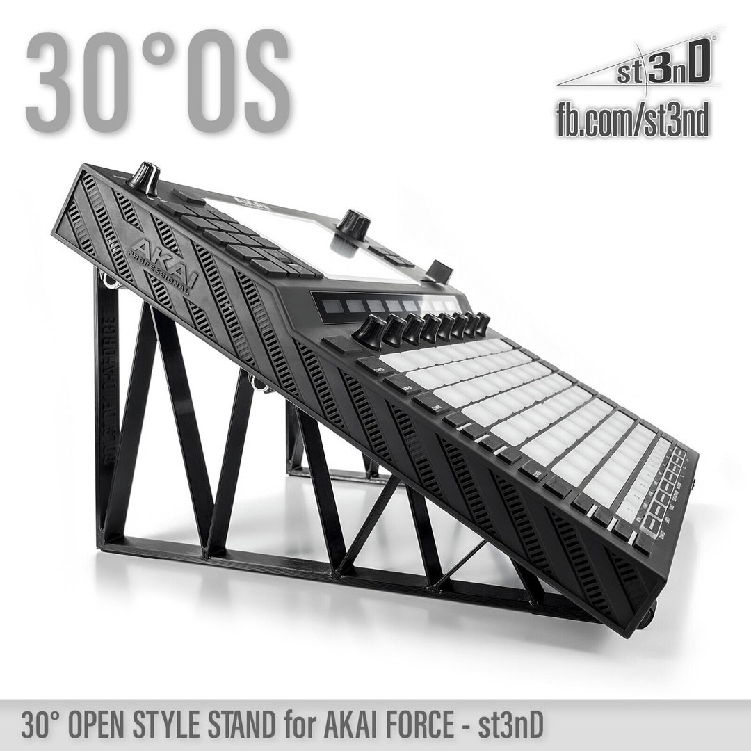 STAND for AKAI FORCE - 30 Degrees - Open Style - 3d Printed - St3nd - Etsy