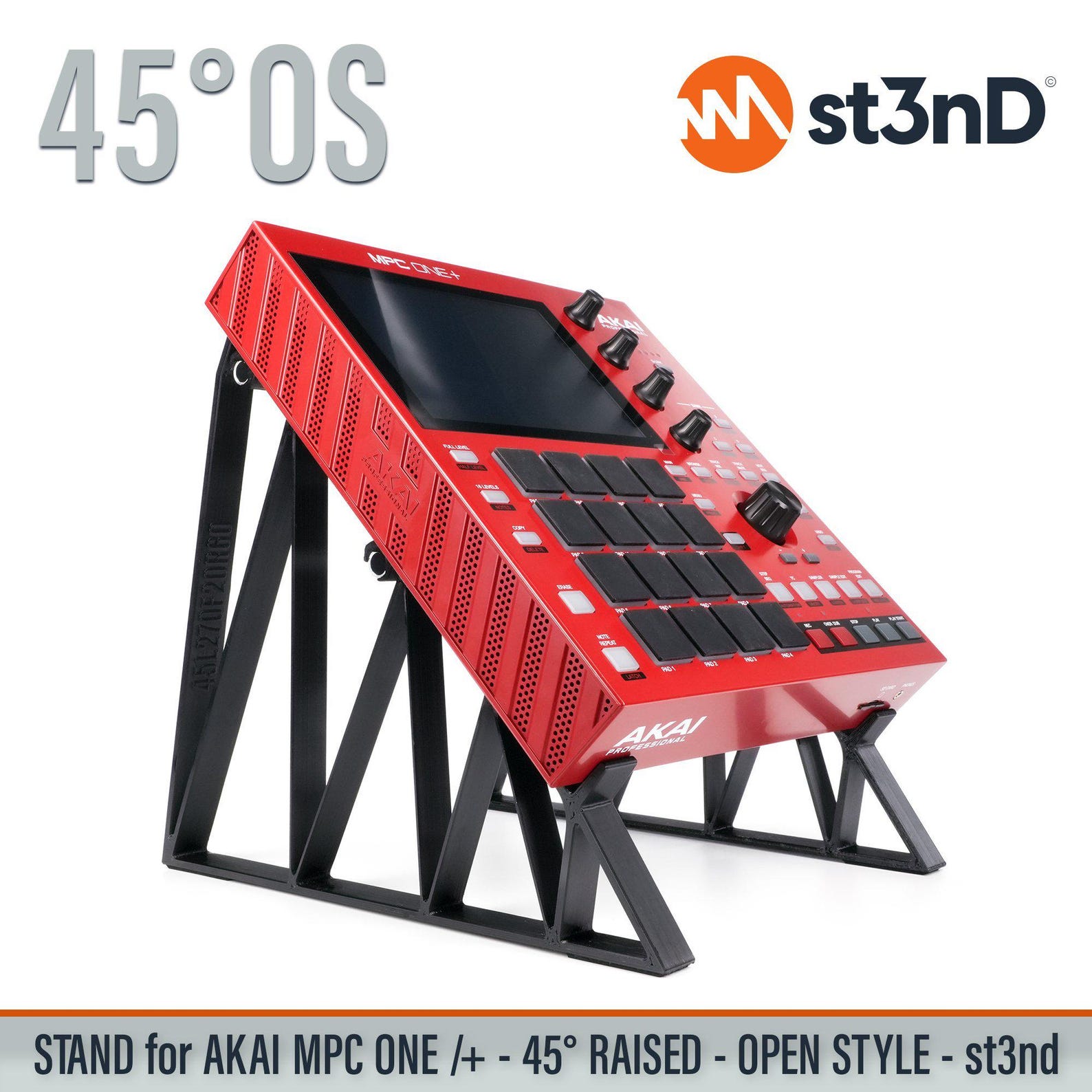 STAND for AKAI MPC One / One+ - 45 Degrees - Raised - Open Style - Etsy