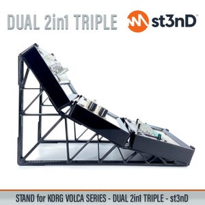 DUAL TRIPLE STAND for Korg Volca Series - Etsy