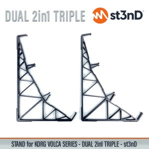 DUAL TRIPLE STAND for Korg Volca Series - Etsy