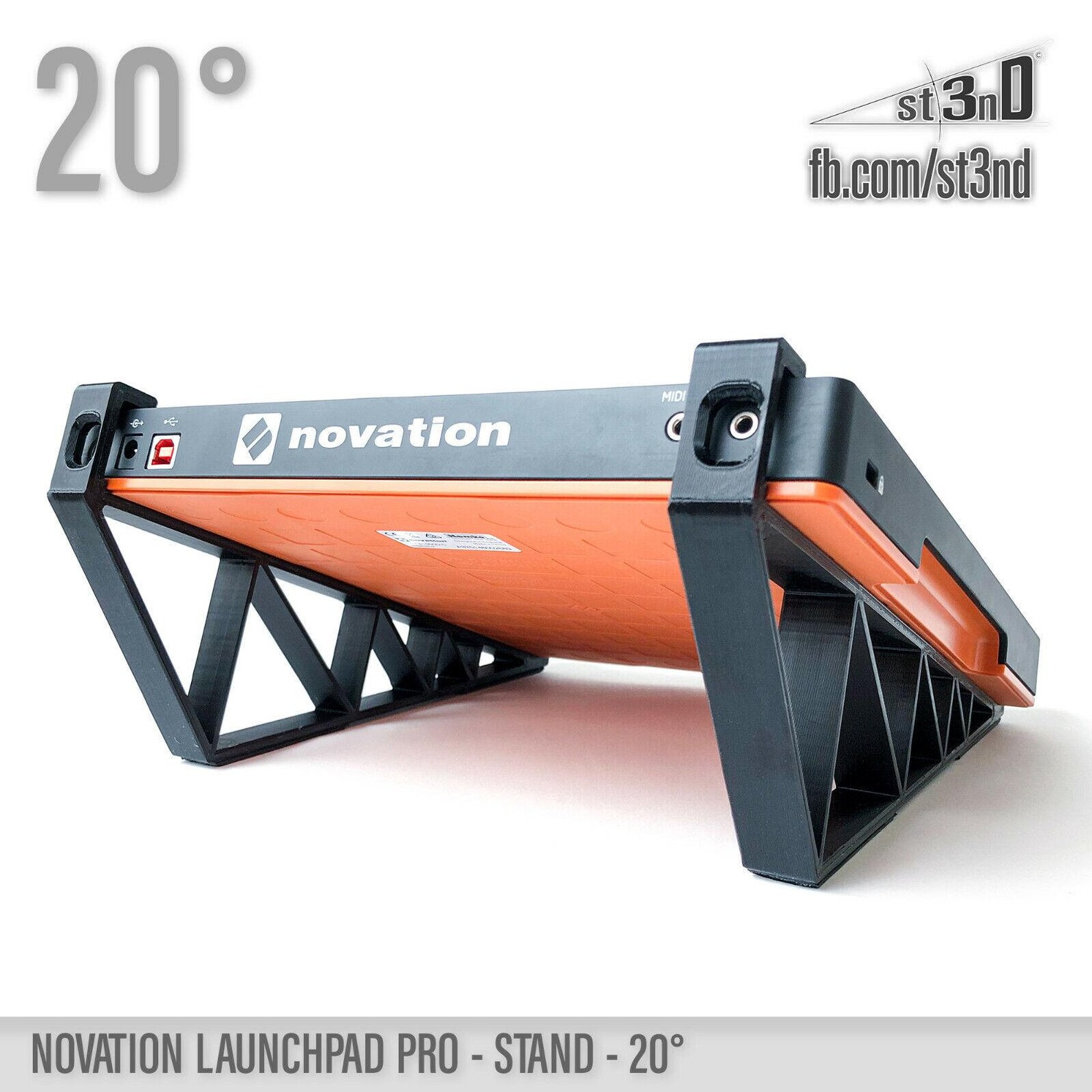 STAND for Novation LAUNCHPAD PRO - 20 Degrees - 3d Printed - 100% Buyer ...
