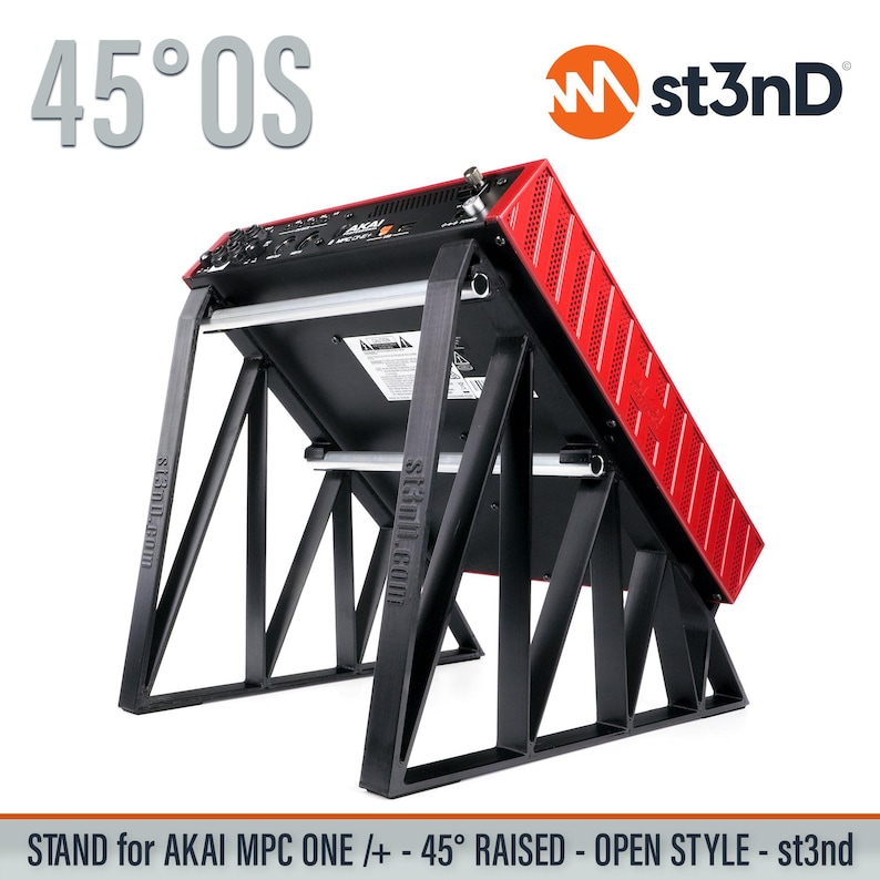 STAND for AKAI MPC One / One+ - 45 Degrees - Raised - Open Style - Etsy